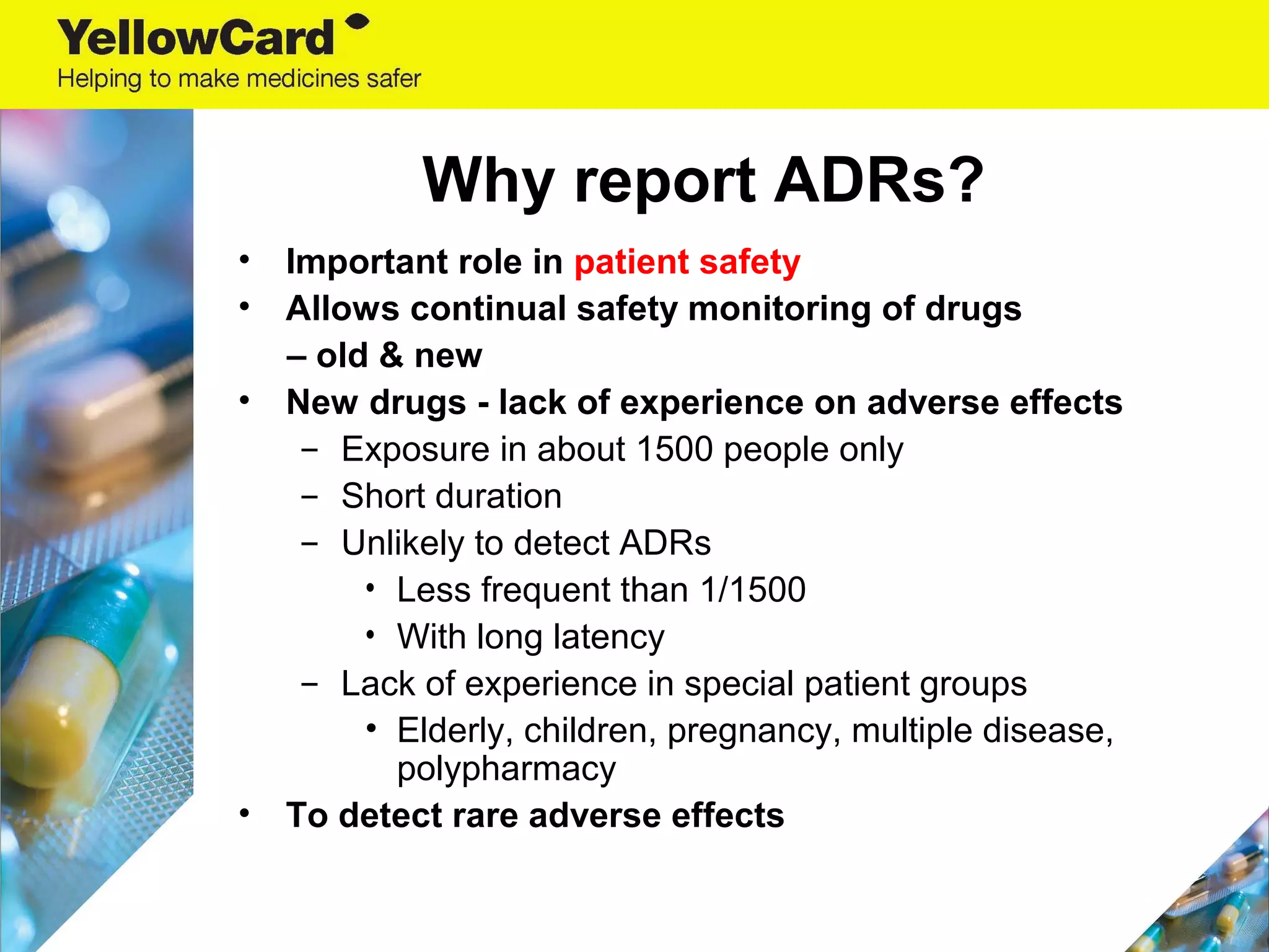 MHRA Yellow Card Scheme | PPT