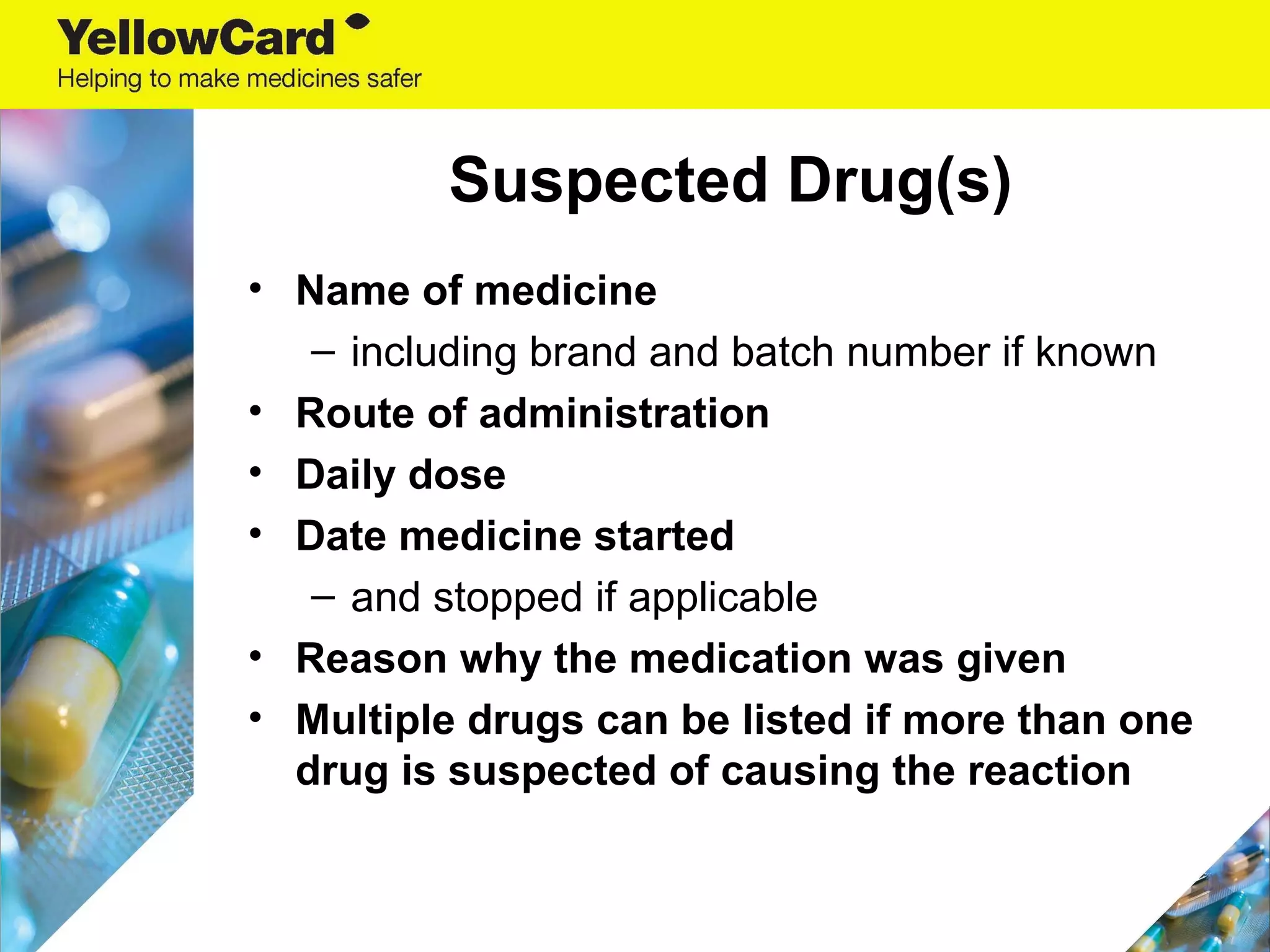 MHRA Yellow Card Scheme | PPT