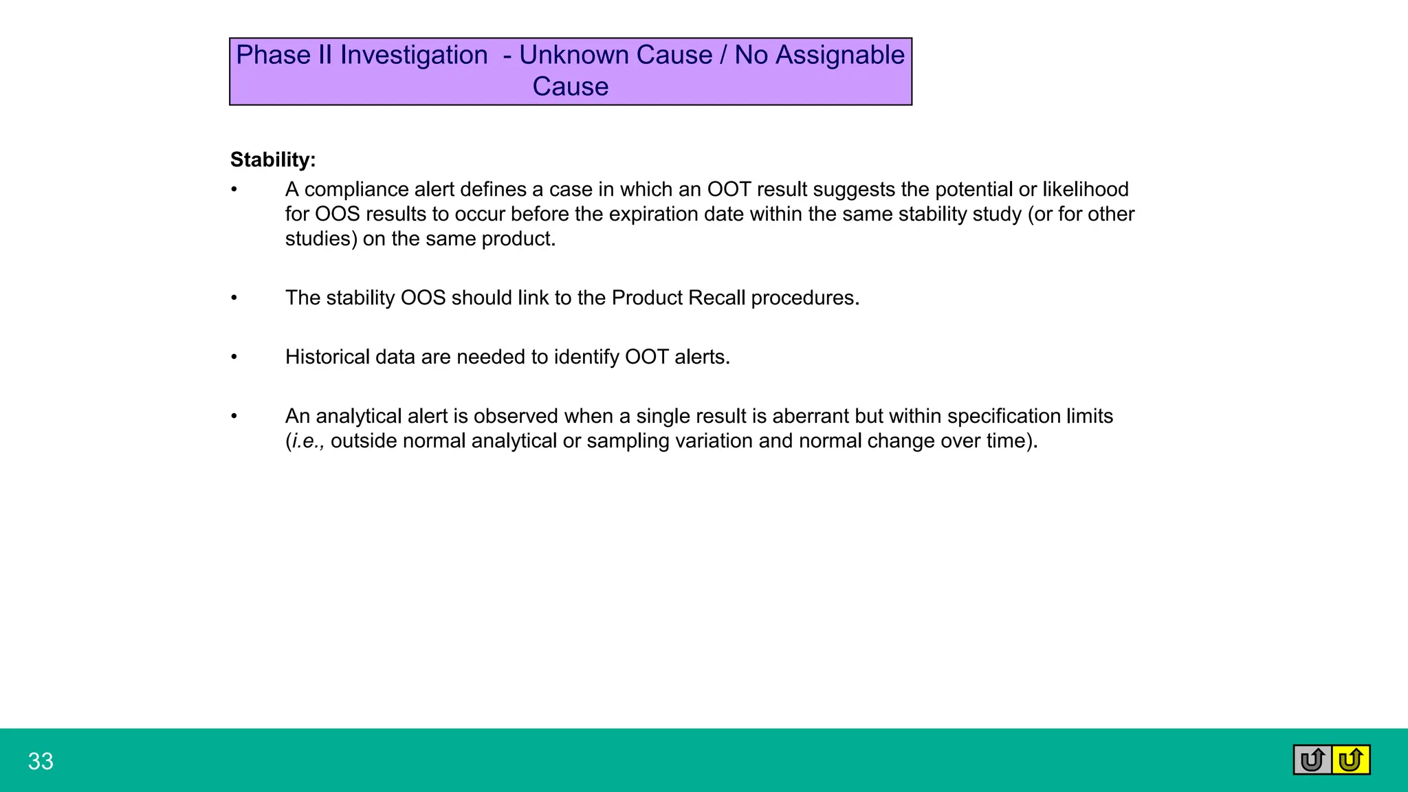 MHRA_OOS_OOT_Investigation_Training_MHRA | PPTX