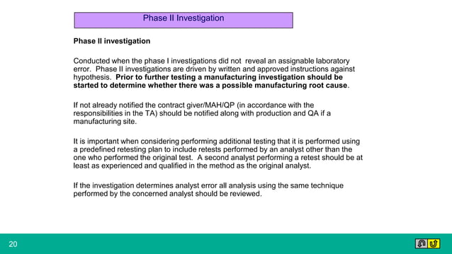 MHRA_OOS_OOT_Investigation_Training_MHRA | PPTX