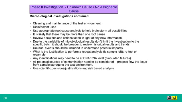 MHRA_OOS_OOT_Investigation_Training_MHRA | PPTX