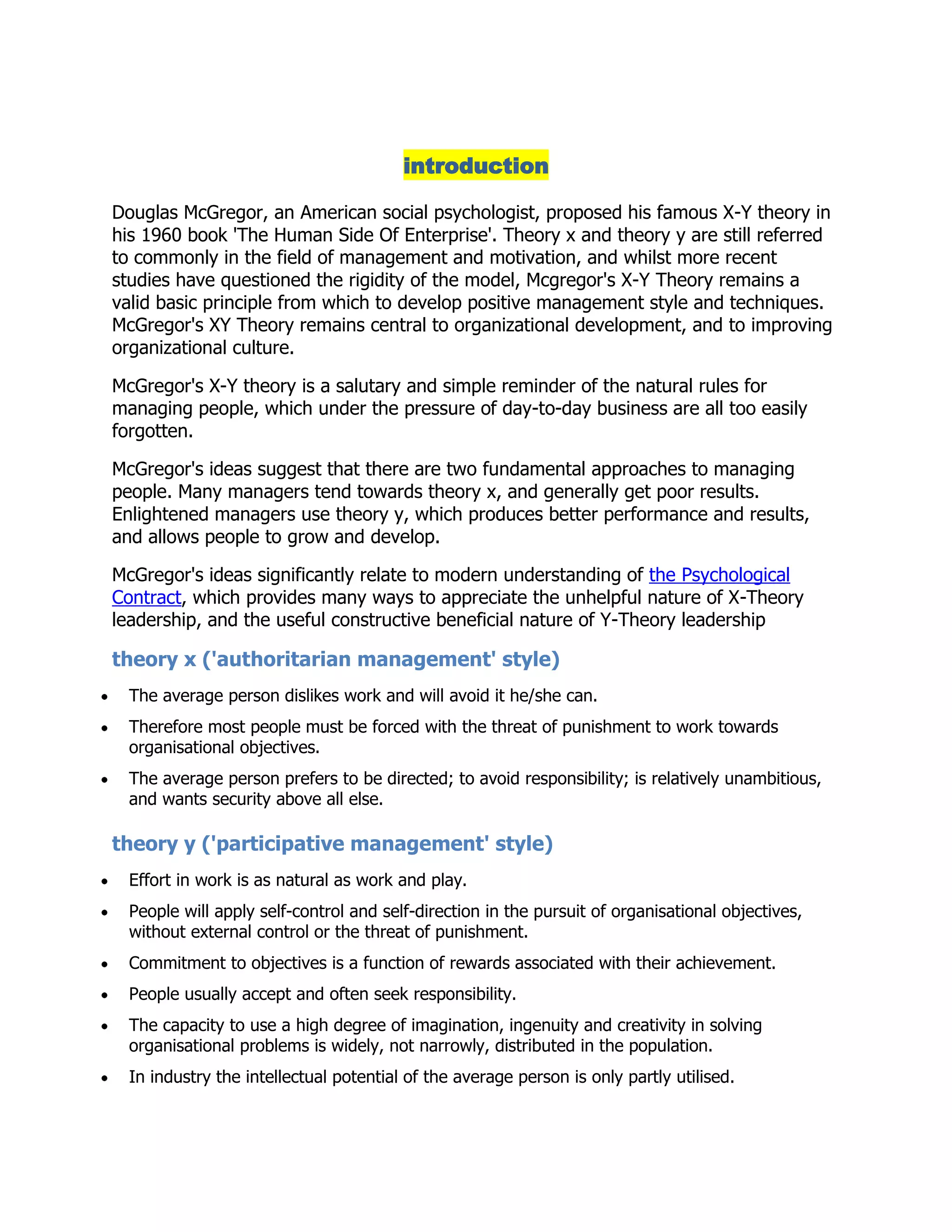 Mhrm project 2 | PDF