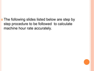 cycle Time Calculation | PPTX