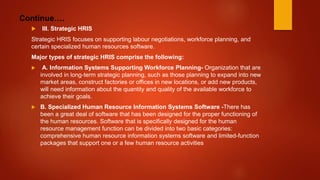 An Overview on the topic - Human Resource Information System (HRIS) by ...