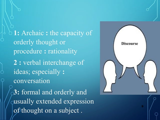 Discourse | PPT