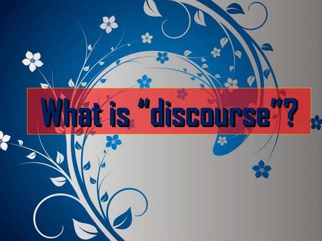 Discourse