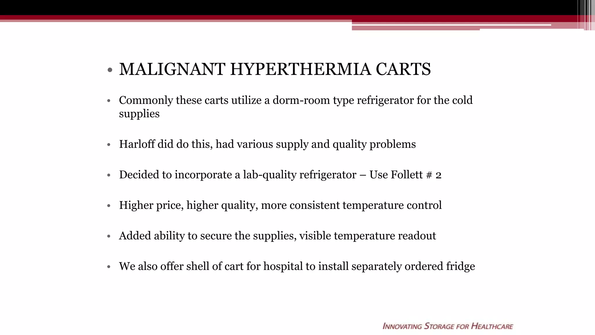 Malignant Hyperthermia Carts | PPT