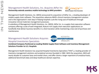 Mhs Sales Overview | PDF