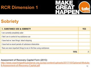 Mental Health Symposium Session 3 Recovery Oriented Systems of Care | PPTX