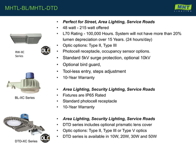 MHT Lighting presentation | PPT