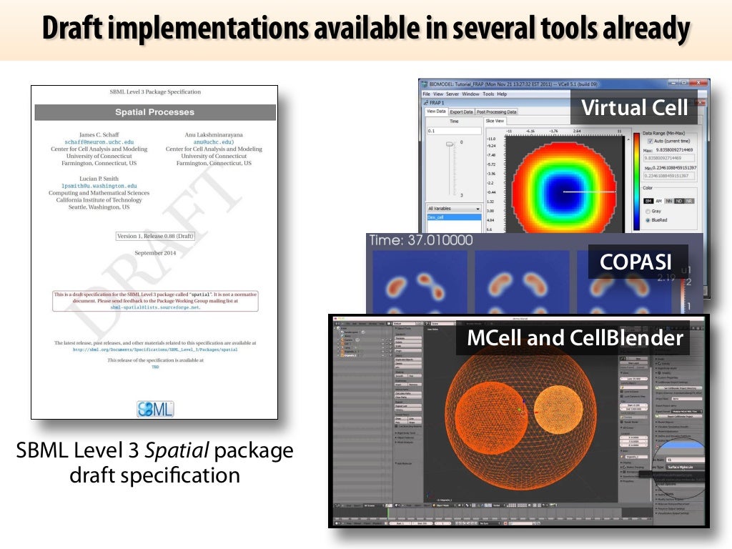 SBML, SBML Packages, SED-ML, COMBINE Archive, and more