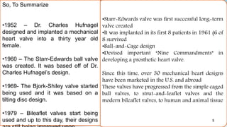 Mechanical Heart Valves | PPTX