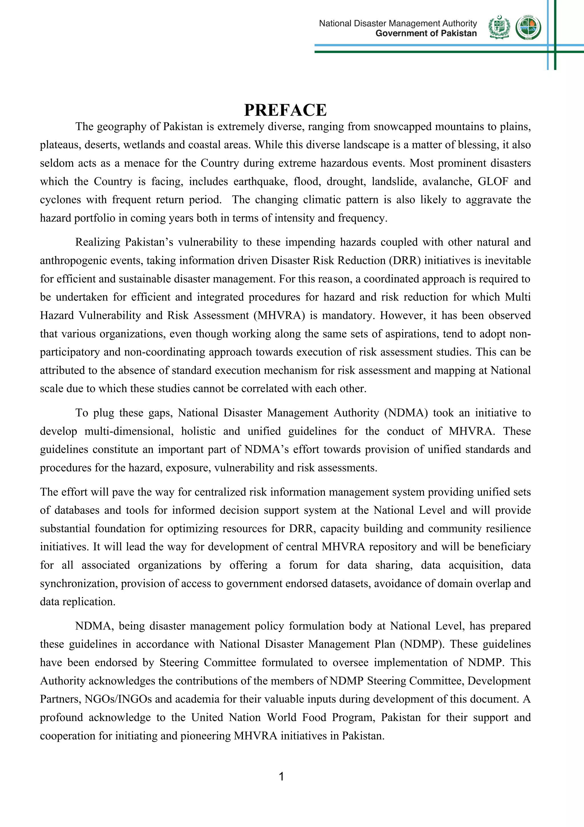 MHVRA Policy Guidelines NDMA 2017.pdf