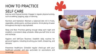 Physical Self-Care for College Students. | PPTX