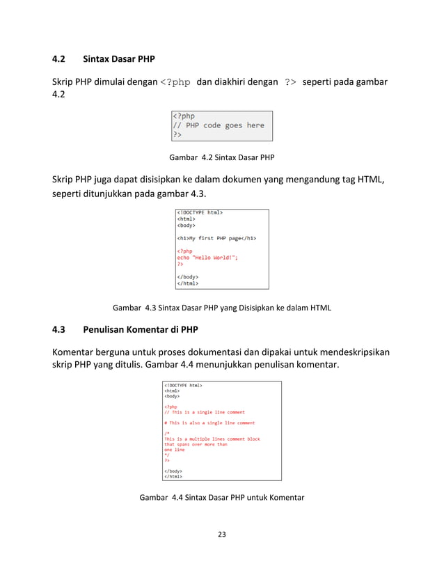 Mi 06.-praktikum-pemrograman-web | PDF | Free Download