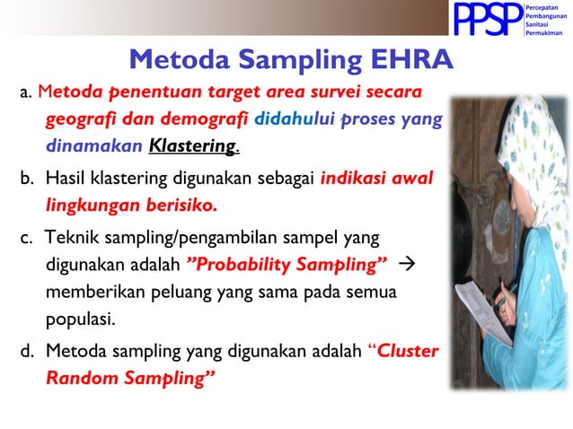 Metodologi Studi EHRA (Environmental Health Risk Assessment) | PPT