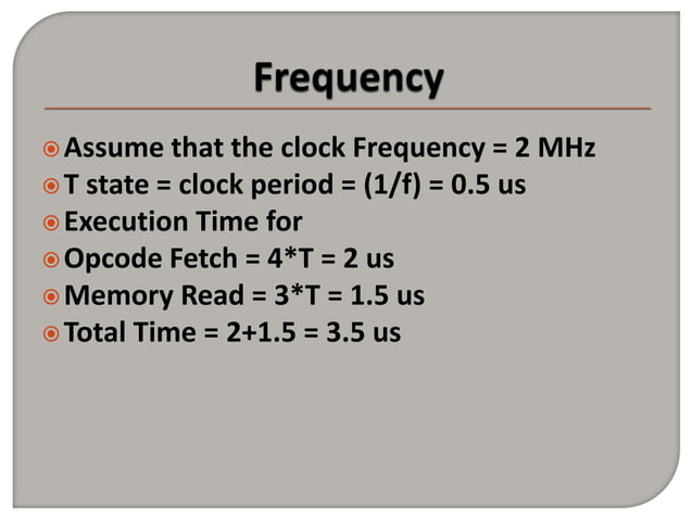 Timing Diagram of MVI Instruction of 8085 Microprocessor | PPTX | Computing | Technology & Computing