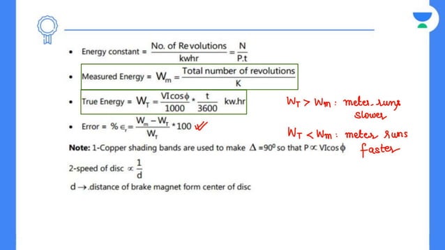 Measurements and instrumentation GATE notes | PPT