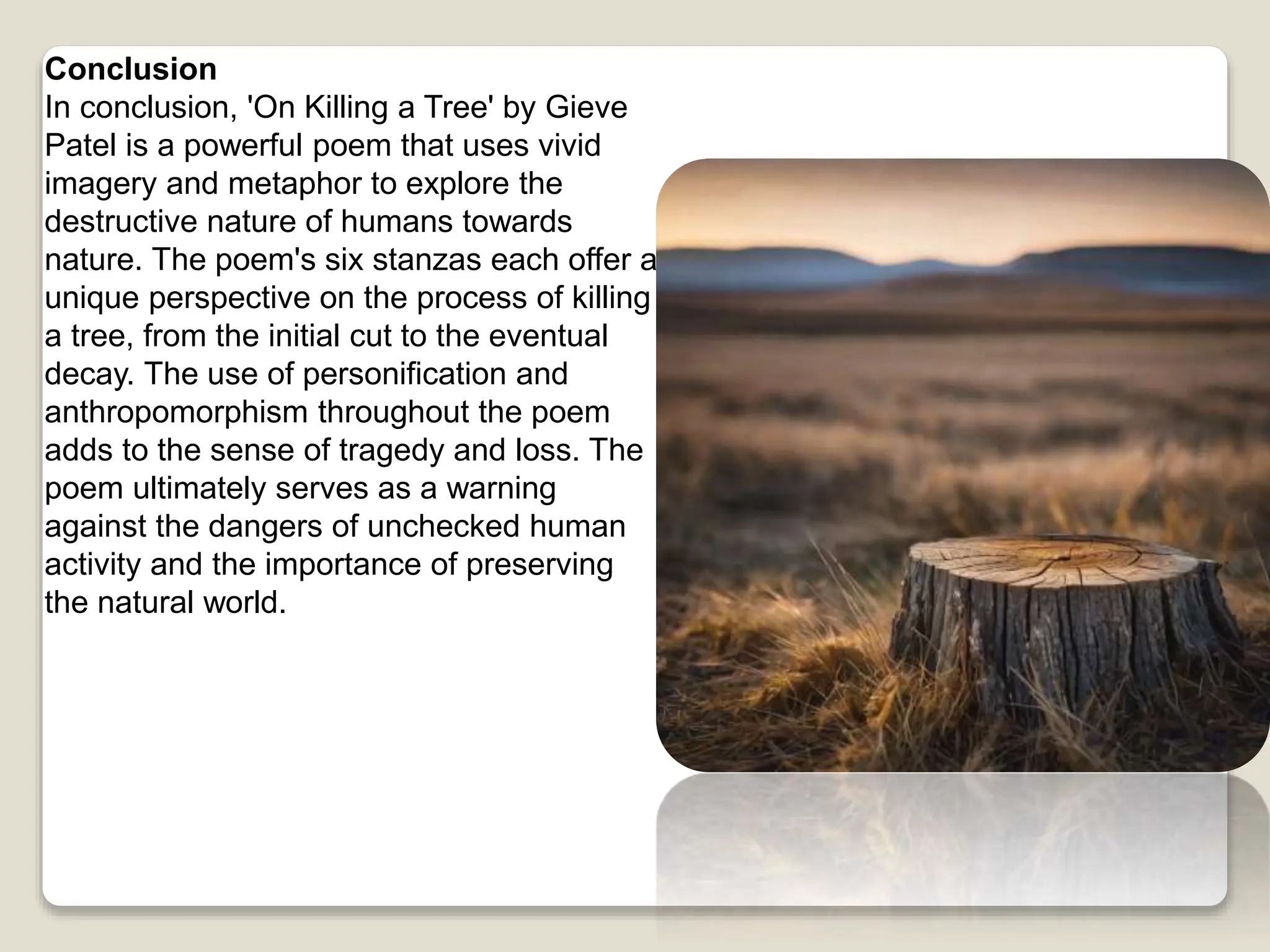 KILLING OF TREES.pptx