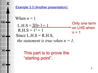 Introduction to Mathematical Induction!! | PPT