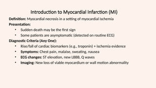 Prescribing for Myocardial Infarction: A Guide for MBBS Students | PPTX