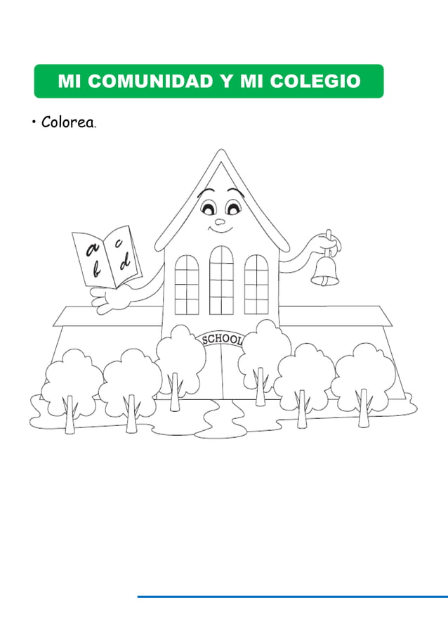 Mi colegio-y-mi-comunidad-para-ninos-de-cuatro-anos | PDF