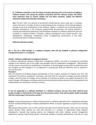 Mi0033 software engineering | PDF