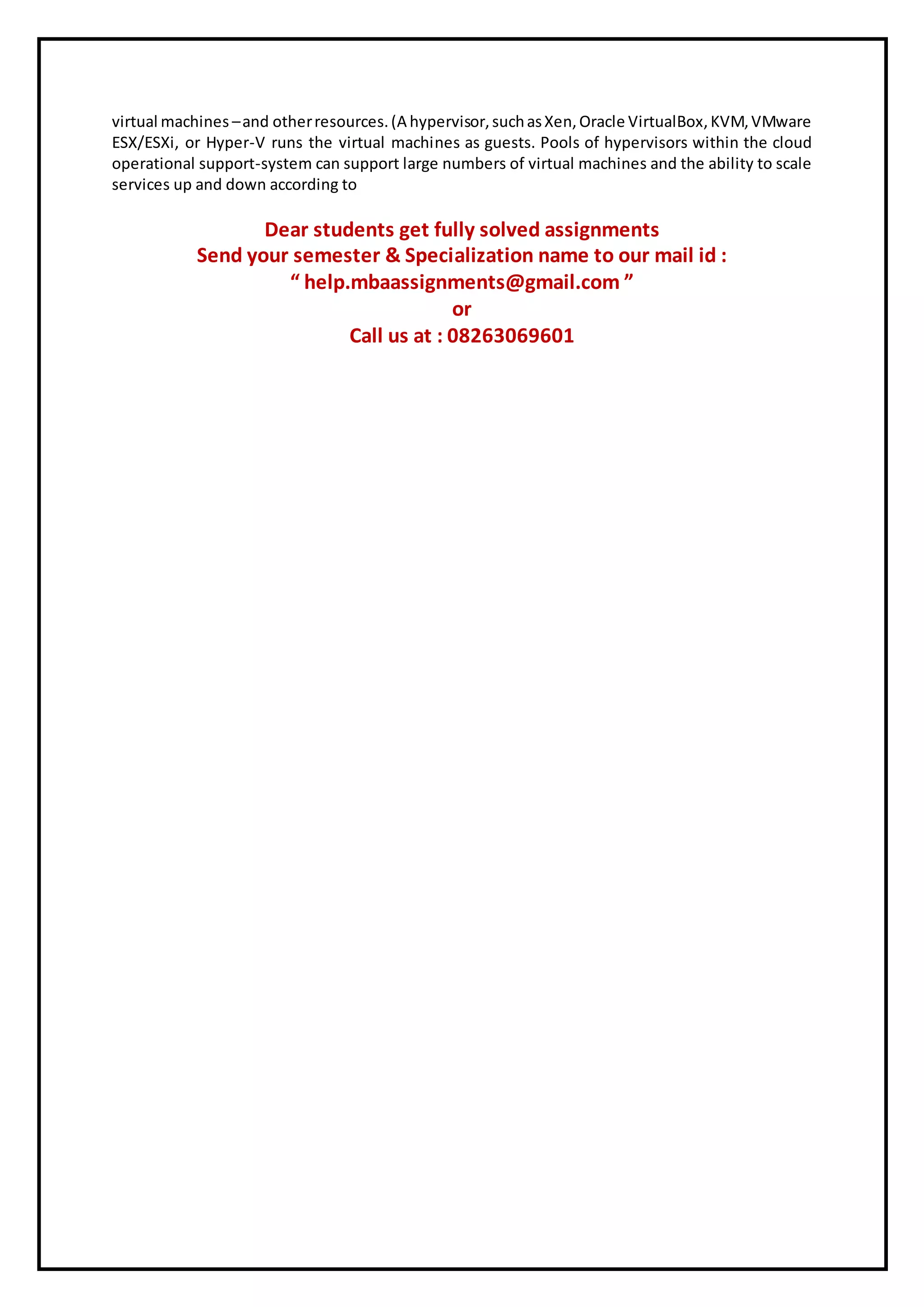 Mi0035 computer networks | DOCX | Computer Networking | Computing