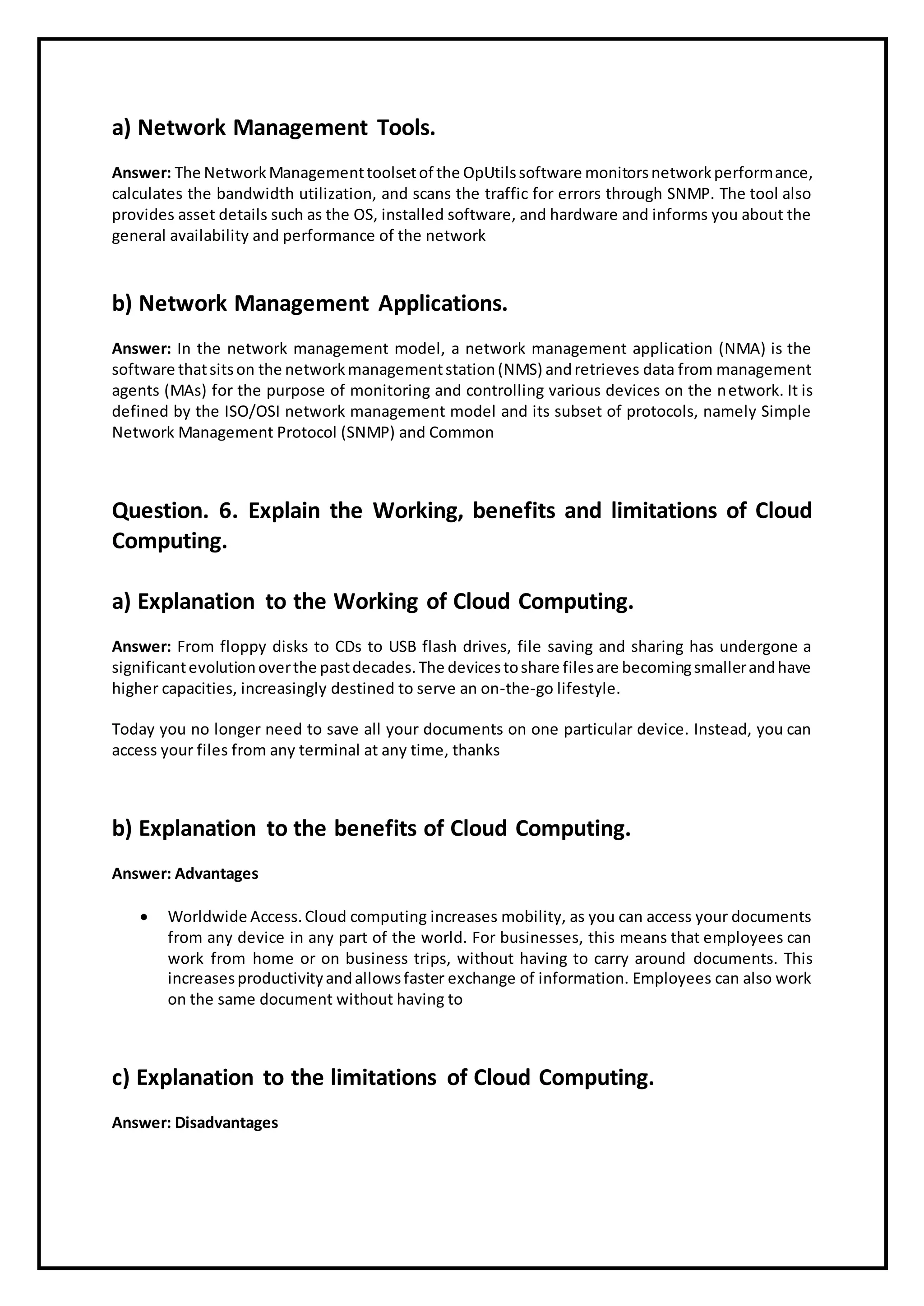 Mi0035 – computer networks | PDF