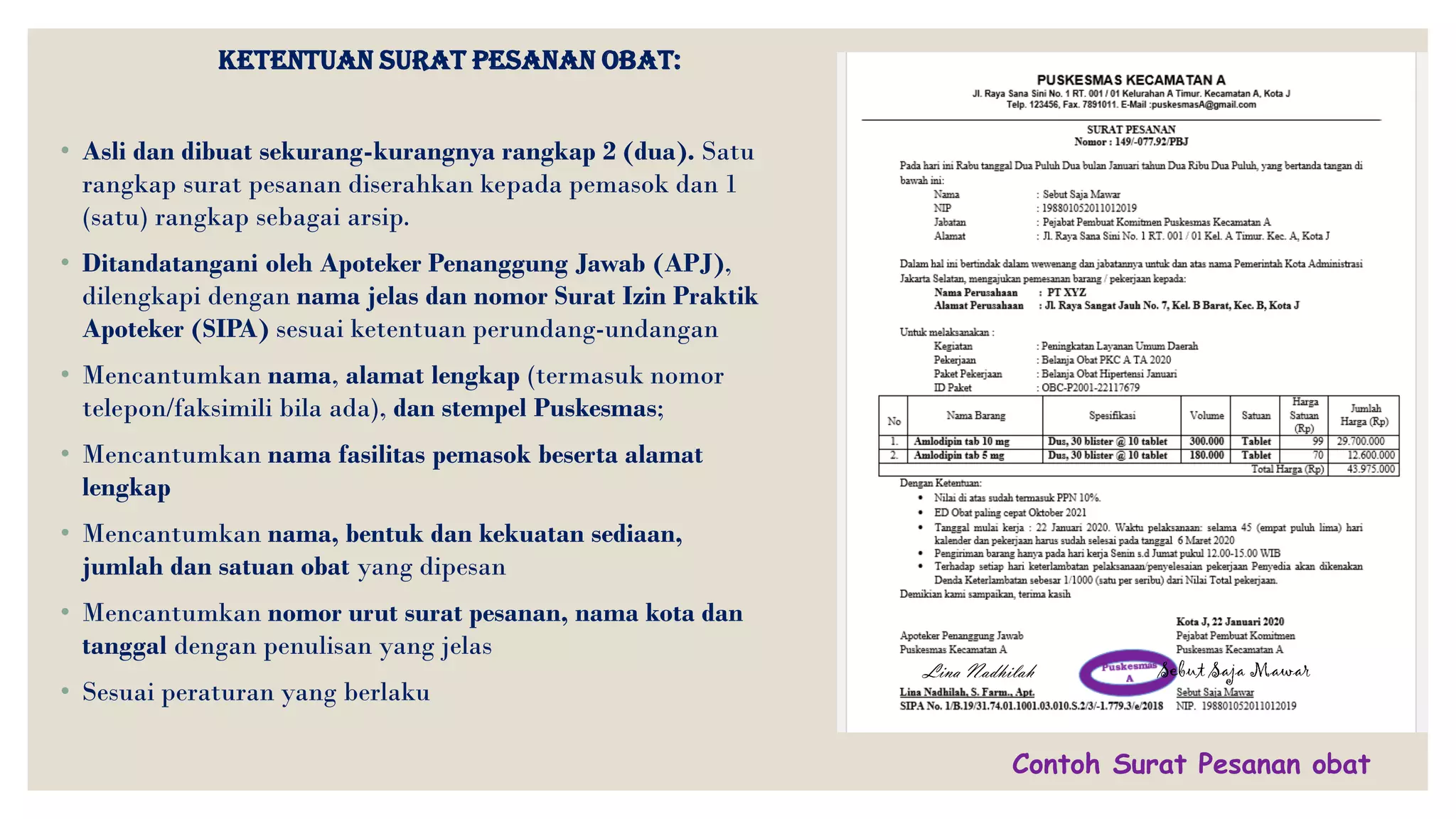 Mi 1 2. pengadaan obat di puskesmas | PDF