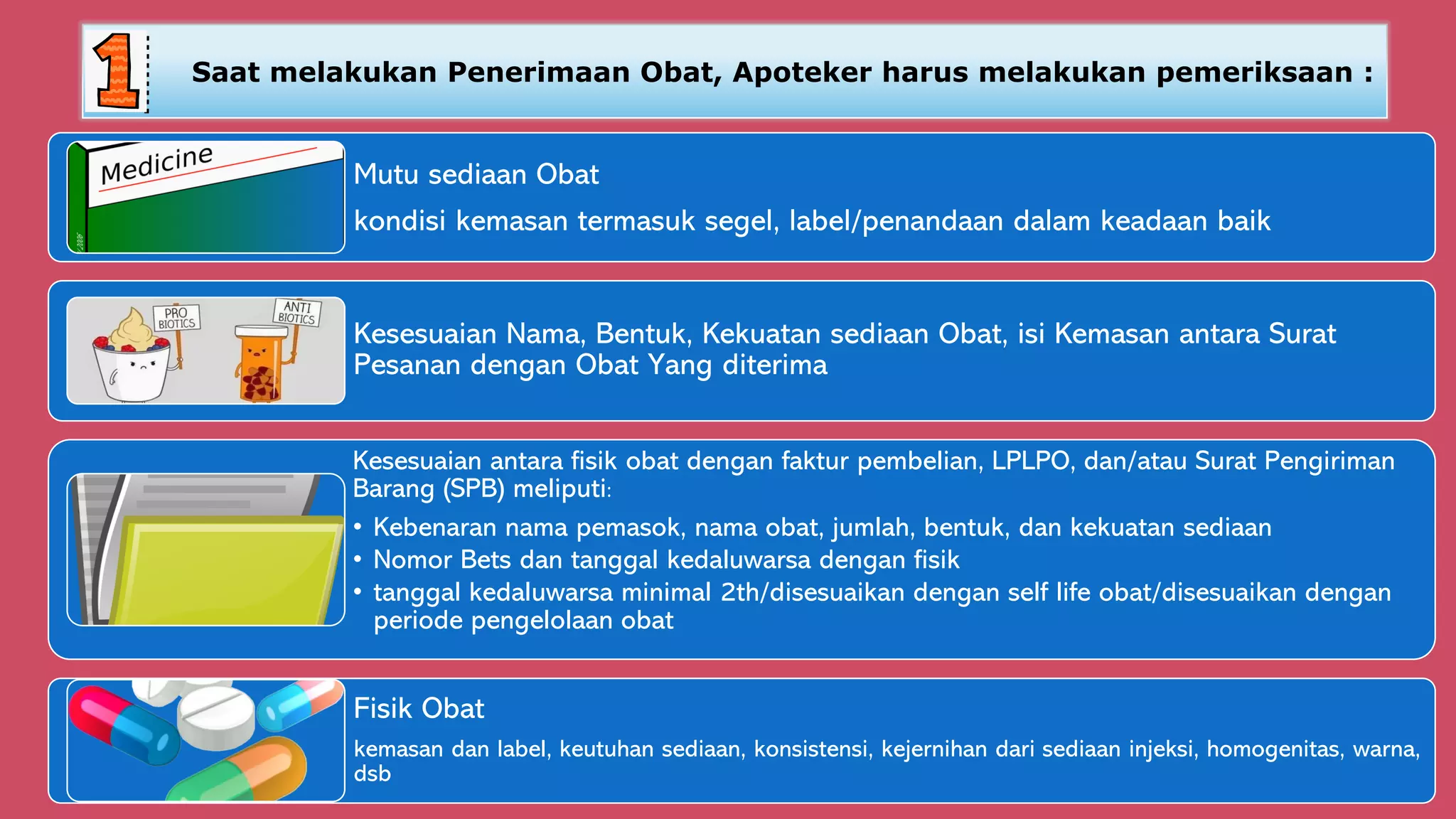 Mi 1 3. penerimaan obat di puskesmas | PDF