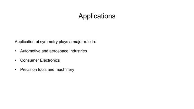 Measuring techniques of Symmetry | PPTX