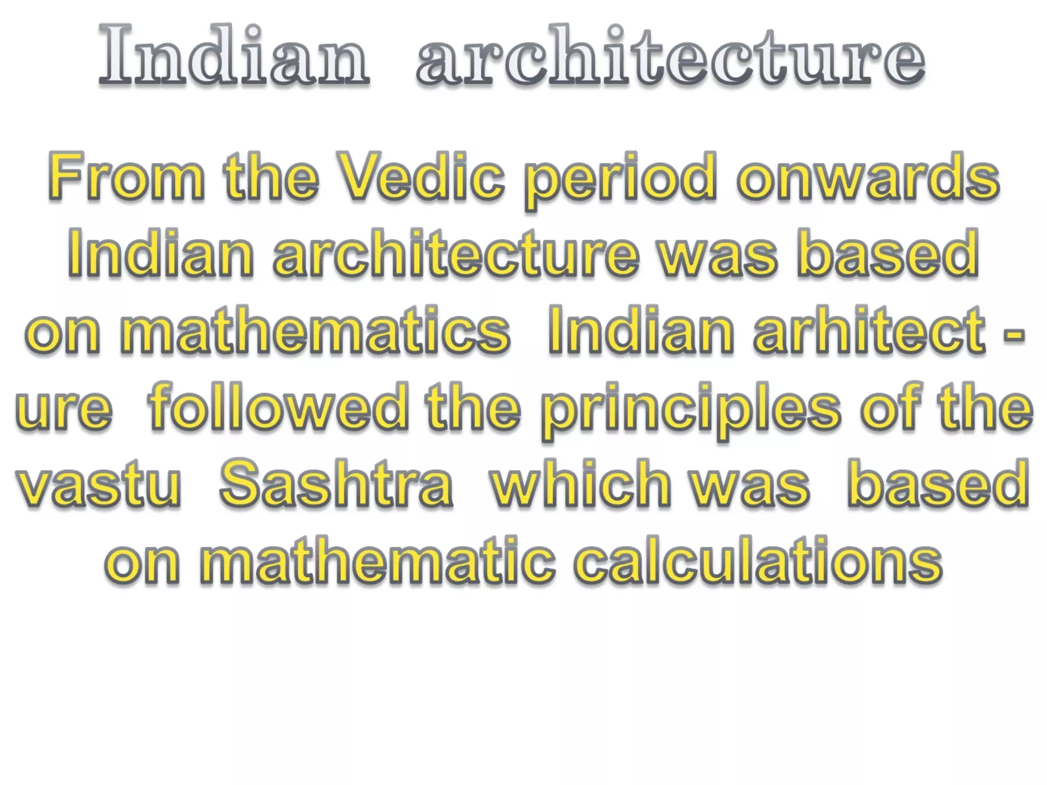 mathematics in architecture | PPT
