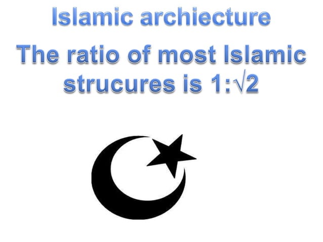 mathematics in architecture | PPT