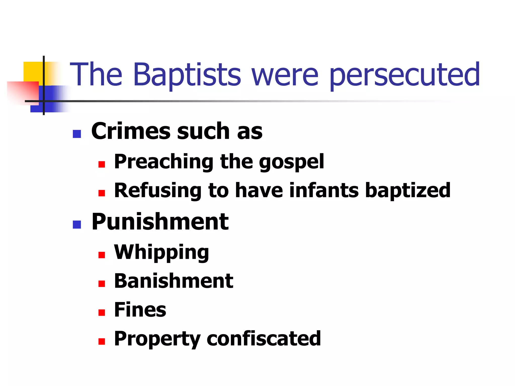 Mi 361 new lesson 5 persecution early church-19th century | PPT