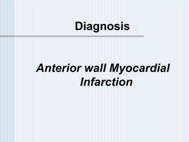 MI (4).ppt myocardial infarction is a type of heart disease | PPT