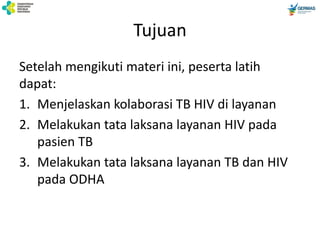 Penyuluhan Kesehatan Tata Laksana TB dan HIV | PDF