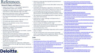 Deloitte - Round II Agriculture | PPTX