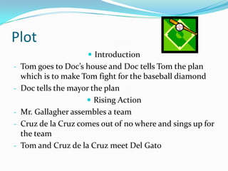 Mia brdecka the boy who saved baseball | PPTX