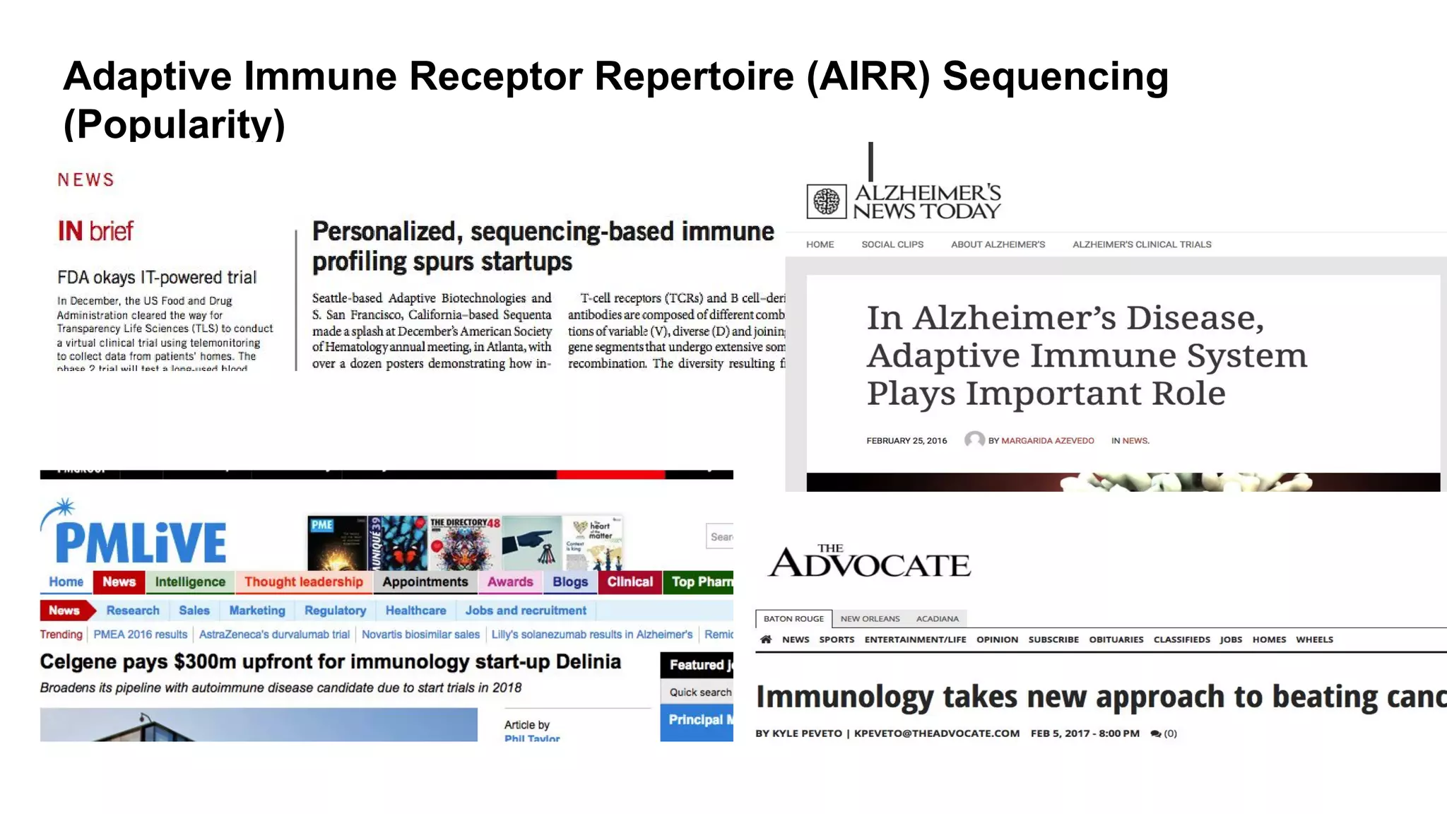 MiAIRR:Minimum information about an Adaptive Immune Receptor Repertoire ...
