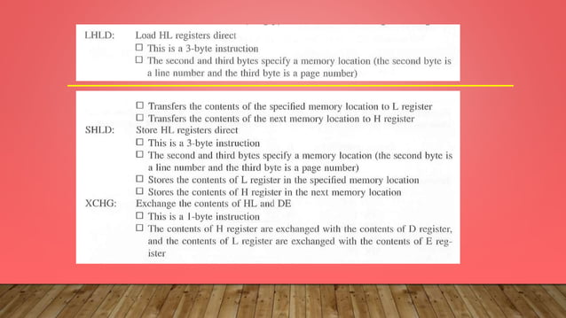 BCD arithmetic and 16-bit data operations | PPTX