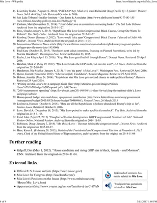 Mia Love wikipedia (highlighted) | PDF | Adoption and Fostering | Parenting