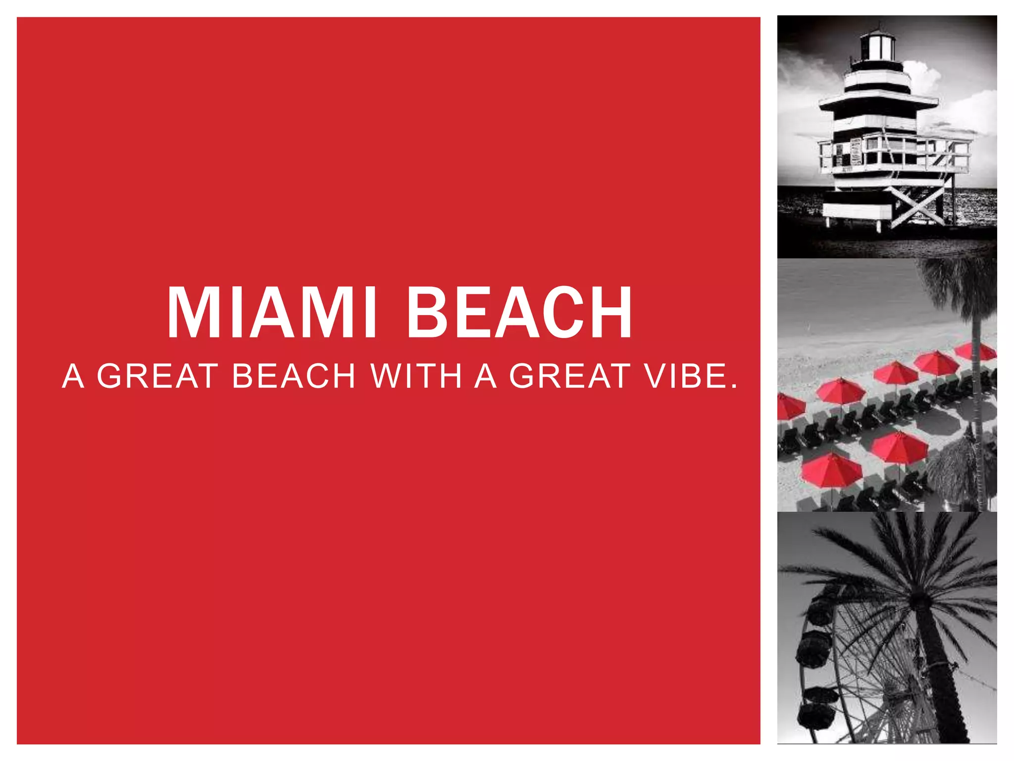 Miami Beach- powerpoint | PPTX