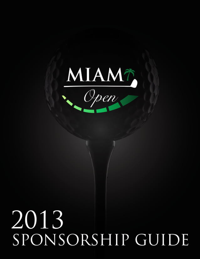 Miami golf open sponsor guide | PDF