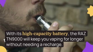 Miami Mint RAZ Vape TN9000 |Raz vape flavors | PPT