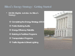 A presentation for USGBC South Florida Local Government. EECBG ...