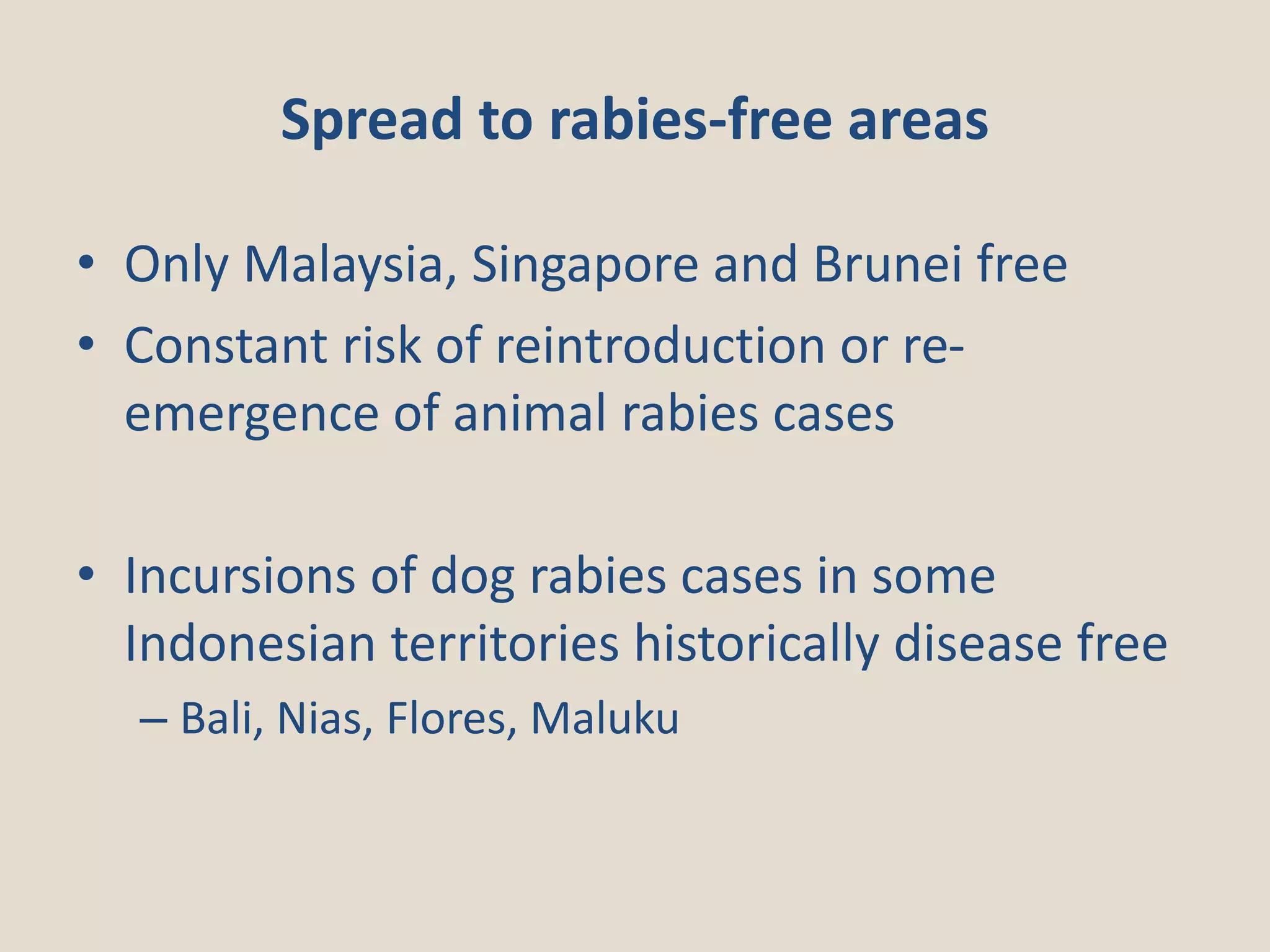 Miranda effective surveillance for rabies elimination 2016 miranda for ...