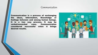 Communication skill or Interpersonal skill presentation | PPTX