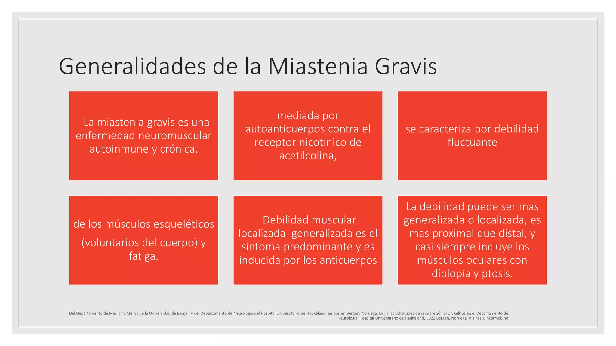 Miastenia gravis.pptx | Diseases and Conditions | Medical Health