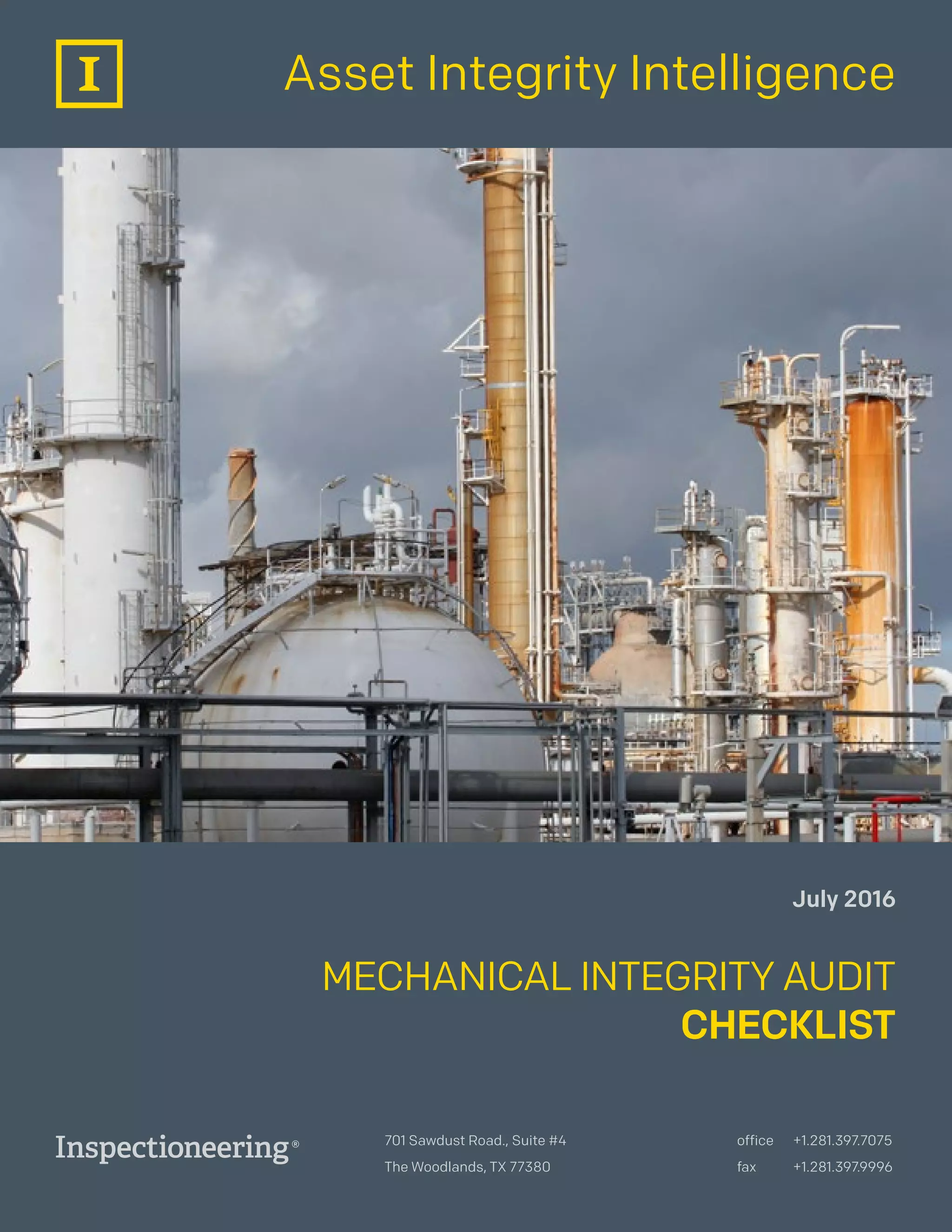 Mi audit checklist | PDF